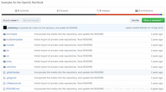 用最简单的方法配置运行OpenGL红宝书源码示例 | 小蜜蜂