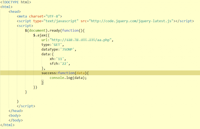 ajax中的json和jsonp详解 | 小蜜蜂