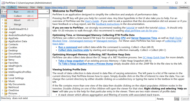 使用PrefView监测.NET程序性能（二）：Perfview的使用 | 灰色世界