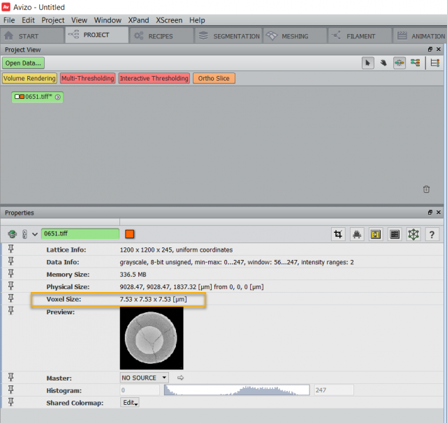 HOWTO: Amira/Avizo中如何设置数据尺度单位 | 三维可视化 - 三维重构应用及数据处理（万炳宏）