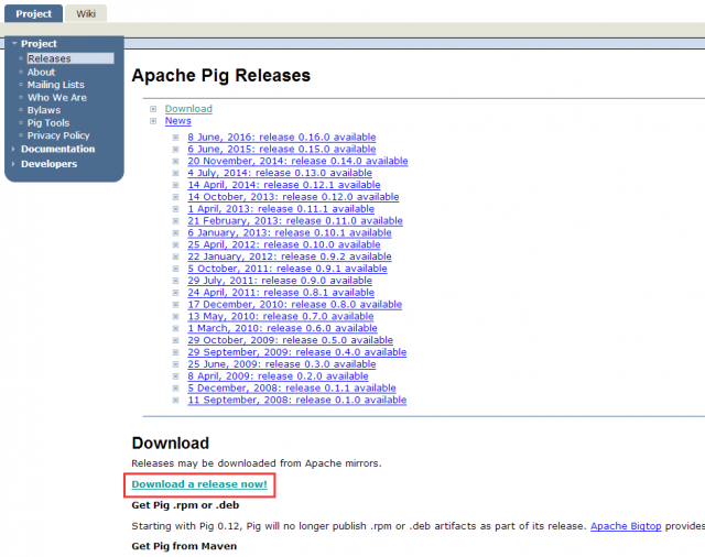 Apache Pig 安装 | Apache Pig 教程
