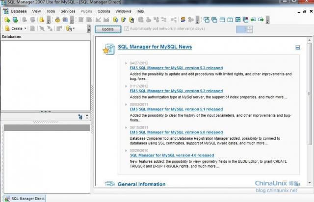 几款桌面MYSQL管理工具 | shengyue1990