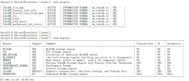 MySQL存储引擎-TokuDB的安装配置说明 | dbwatcher