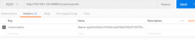 identity server4获取token和userInfo | ids4
