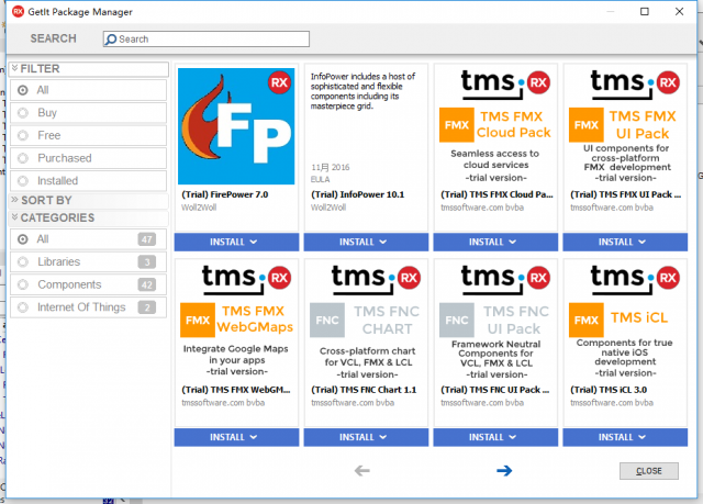 Delphi XE2 新控件 布局Panel TGridPanel TFlowPanel | 控件