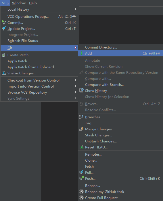 webstorm-github-token