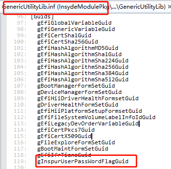 【UEFI】---BIOS中对Guid的使用以及Lib函数的使用总结 | GUID