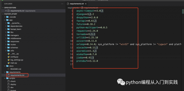自定义 fastapi 项目架构(完结) | python编程从入门到实践