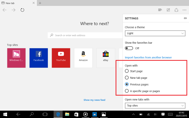 session - 如何在Microsoft Edge中还原 session | 如何